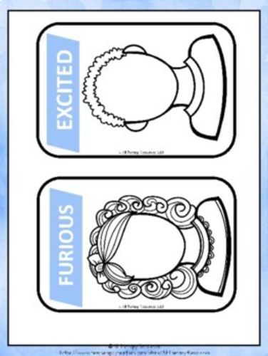 Feelings Emotions Play Dough Task Card Mats - Montessori | Teaching ...