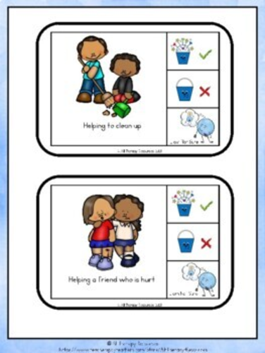 Bucket Filler verse Bucket Dipper Task Cards - Behavior | Teaching ...
