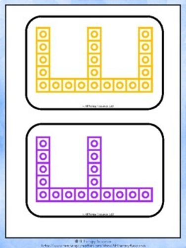 SNAP CUBES ALPHABET LETTERS Task Cards - Early Literacy | Teaching ...