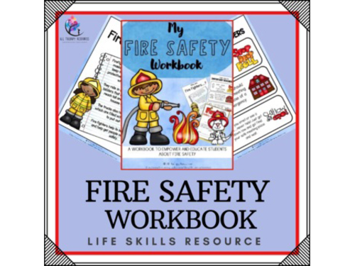 ULTIMATE Fire Safety Workbook - Kids Fire Prevention Week | Teaching ...