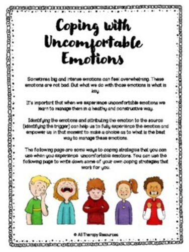 Emotion Feelings Wheels Lesson Craft - Social Emotional Learning ...
