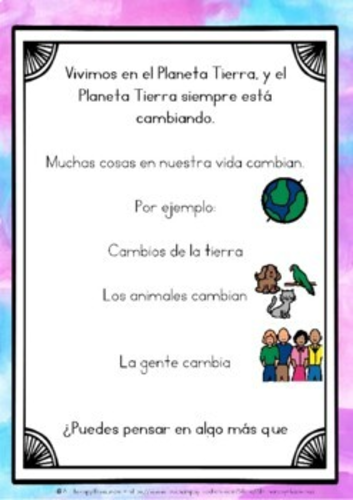 SPANISH - Social Stories - I can Cope with Change (coping skills ...