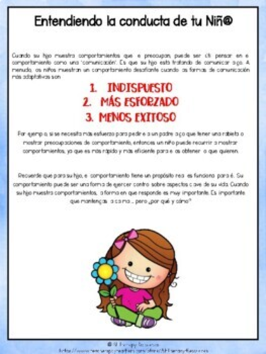 SPANISH VERSION Supporting My Child's Mental Health & Emotional ...