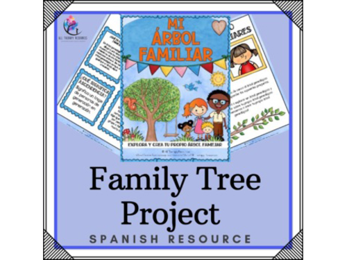 SPANISH VERSION - Family Tree Project - All About me and my Heritage ...
