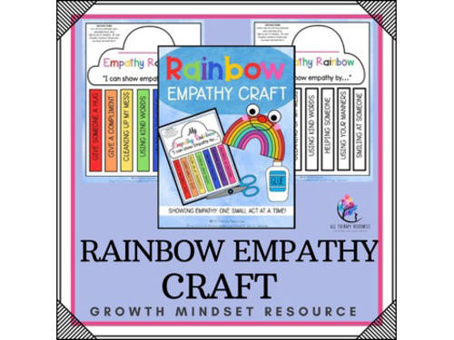 Empathy Rainbow Craft and Bulletin Board | SEL I Back to School ...