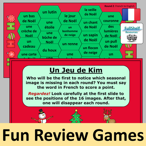 French Christmas Noel Lesson Presentation | Teaching Resources