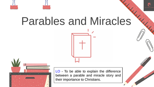 Parables & Miracles of Jesus | Teaching Resources