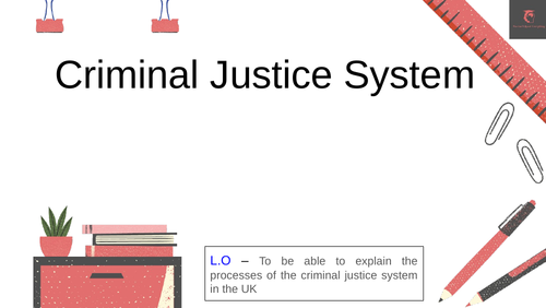 Criminal Justice System | Teaching Resources
