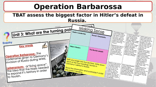 Operation Barbarossa | Teaching Resources