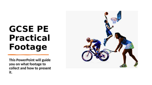 GCSE PE Practical Footage Collection Help | Teaching Resources