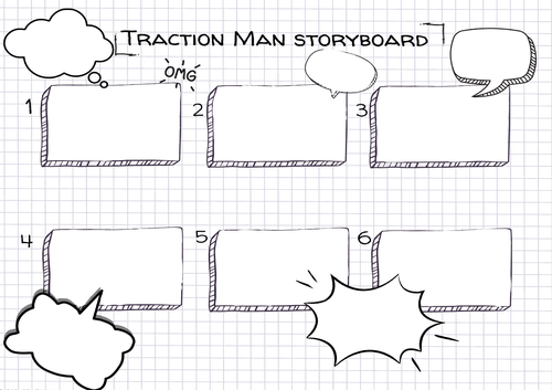 Traction Man Comic and clothes activity | Teaching Resources