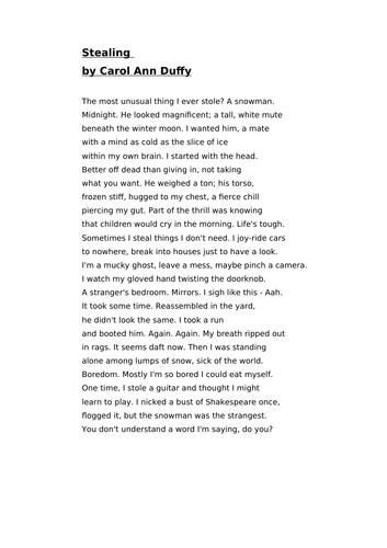 Winter Poetry booklet and tasks | Teaching Resources