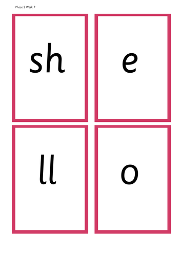 Little Wandle Keep up Phase 2 | Teaching Resources