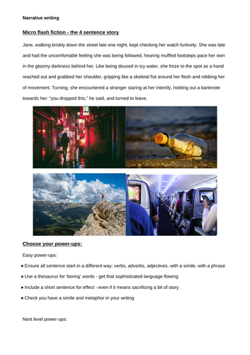 Imaginative writing - IGCSE Edexcel | Teaching Resources Imaginative writing - IGCSE Edexcel | Teaching Resources