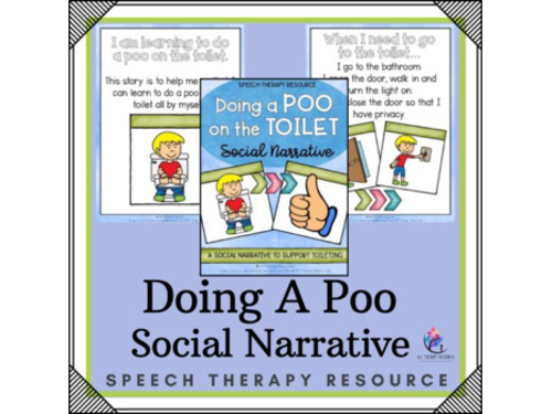 Doing a Poo Social Story - Special Education Autism - Toileting Hygiene ...