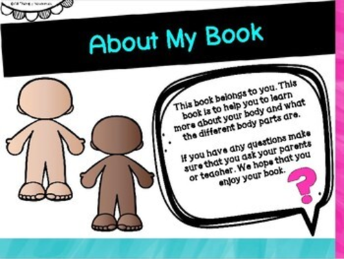 Learning About My Body Parts – kindergarten, preschool SPED | Teaching ...