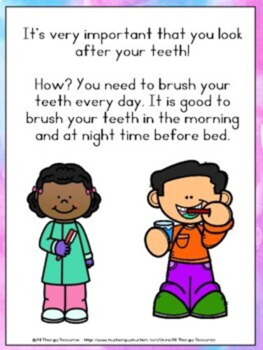 Dentist Social Narrative - SPED - Dental Hygiene | Teaching Resources