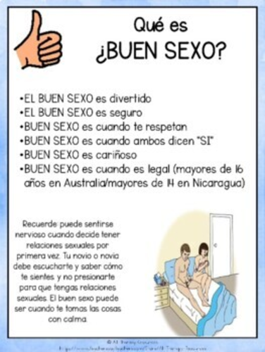 SPANISH VERSION - Relationship and Sexuality - Lesson 4 of 6 - Sex and ...