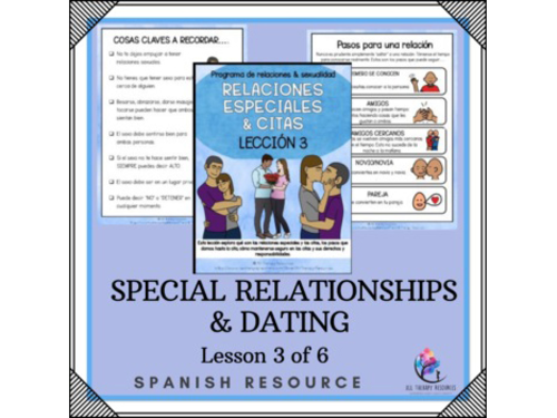 Spanish Relationship And Sexuality Lesson 3 Of 6 Special Relationship