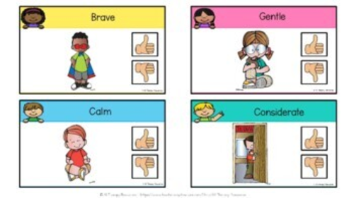 Character Traits Choice Cards | Exploring Personality | Counseling ...