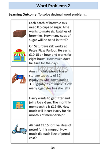 Decimals Workbook - Functional Skills Maths - Entry Level 3 | Teaching ...