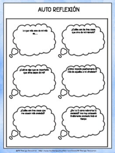 SPANISH VERSION - Beating My Worries Anxiety Counseling Lesson Plan ...