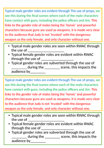 Rebel Without A Cause GCSE FIlm Studies SOW | Teaching Resources