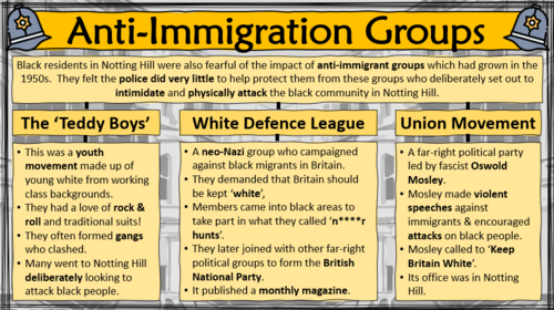 Racism & Policing in Notting Hill - Migrants in Britain - GCSE Edexcel ...