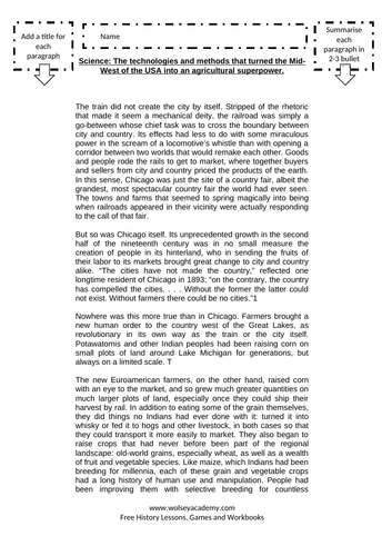 Guided Reading History Challenge! History of Science - 4 Extracts ...