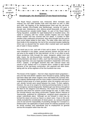 Guided Reading History Challenge! History of Science - 4 Extracts ...