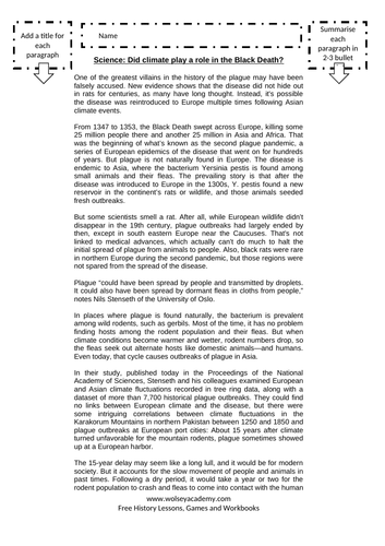 Guided Reading History Challenge! History of Science - 4 Extracts ...
