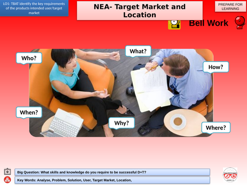 AS LEVEL NEA PRODUCT DESIGN /DESIGN AND TECHNOLOGY | Teaching Resources