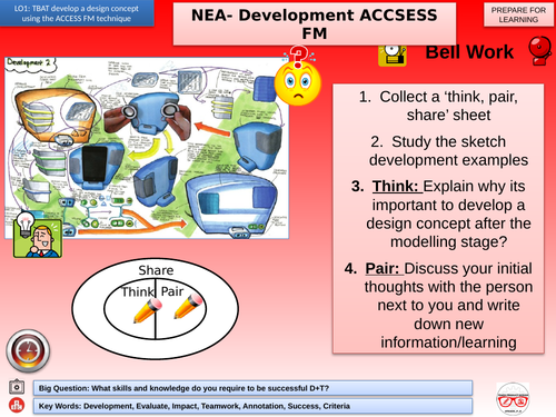 AS LEVEL NEA PRODUCT DESIGN /DESIGN AND TECHNOLOGY | Teaching Resources