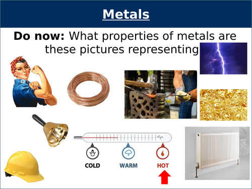 Metals - CIE IGCSE Chemistry Lesson PowerPoints | Teaching Resources