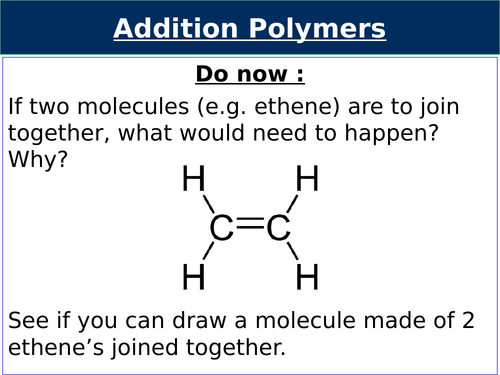 Organic Chemistry - CIE IGCSE Chemistry Lesson PowerPoints | Teaching ...