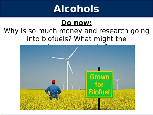 Organic Chemistry - CIE IGCSE Chemistry Lesson PowerPoints | Teaching ...