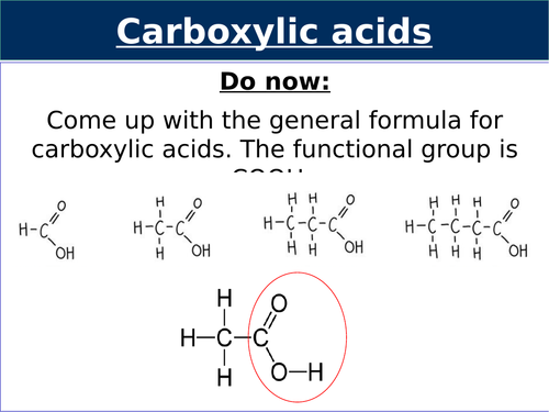 Organic Chemistry - CIE IGCSE Chemistry Lesson PowerPoints | Teaching ...