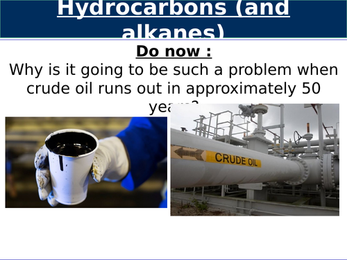 Organic Chemistry - CIE IGCSE Chemistry Lesson PowerPoints | Teaching ...