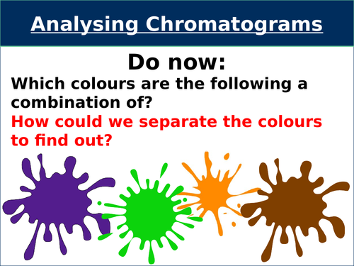 Experimental techniques and chemical analysis - CIE IGCSE Chemistry ...