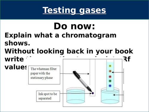 Experimental techniques and chemical analysis - CIE IGCSE Chemistry ...