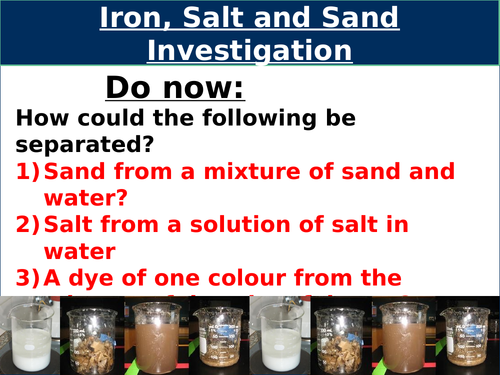 Experimental techniques and chemical analysis - CIE IGCSE Chemistry ...