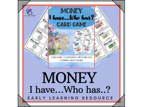 I have Who has Card Game - Money and Counting - Life Skills Autism ...