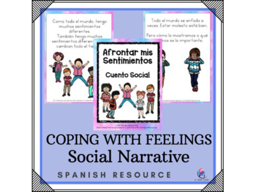 SPANISH VERSION - My Coping with Feelings Book - Social Narrative ...