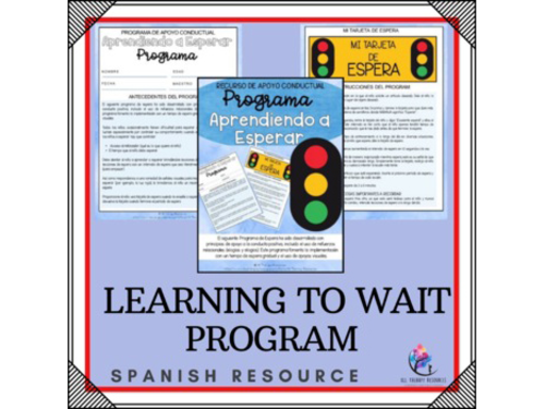 SPANISH VERSION | Teaching Students | Learning to Wait Program | ABA ...