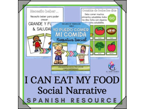 SPANISH VERSION - I Can Eat My Food - Social Narrative - Fussy Eating ...