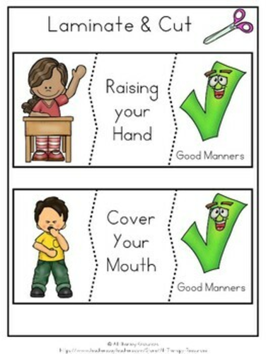 Good & Bad Manners | Three Piece Puzzles | Character Development ...