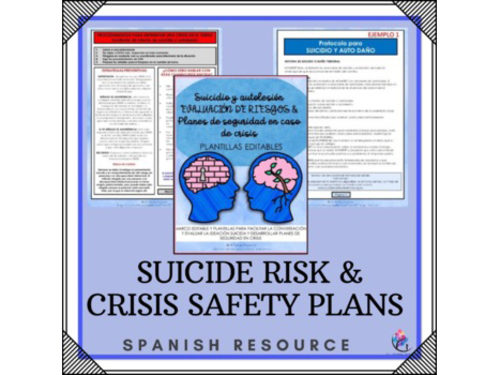 SPANISH VERSION Suicide & Self Harm Risk Assessment and Crisis Safety ...