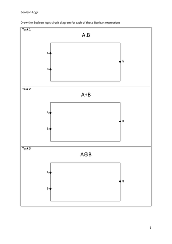 Boolean Logic (Logic gates) | Teaching Resources Boolean Logic (Logic gates) | Teaching Resources