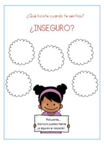 SPANISH VERSION - My Bullying Workbook Social Emotional Counseling ...