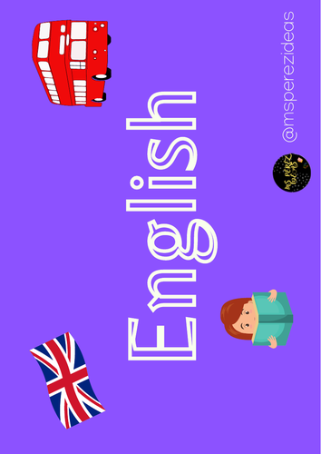 English Cover | Teaching Resources